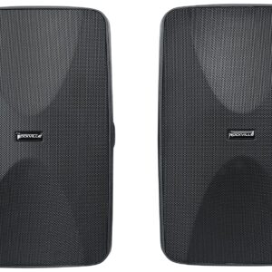 Rockville 2 WET-6525B 6.5" 70V Commercial Indoor/Outdoor Wall Speakers in Black