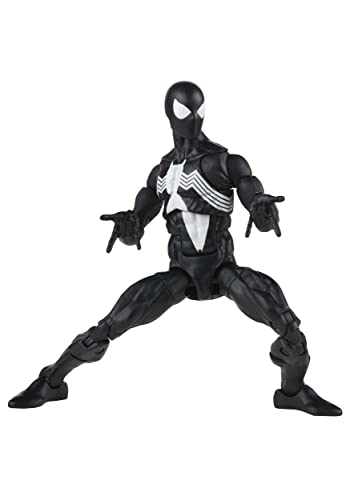 Spider-Man Marvel Legends Series 6-inch Symbiote Action Figure Toy, includes 4 Accessories: 4 Alternate Hands