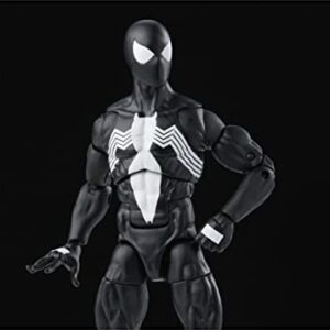 Spider-Man Marvel Legends Series 6-inch Symbiote Action Figure Toy, includes 4 Accessories: 4 Alternate Hands