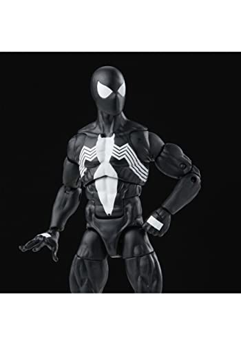 Spider-Man Marvel Legends Series 6-inch Symbiote Action Figure Toy, includes 4 Accessories: 4 Alternate Hands