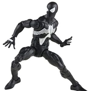 Spider-Man Marvel Legends Series 6-inch Symbiote Action Figure Toy, includes 4 Accessories: 4 Alternate Hands