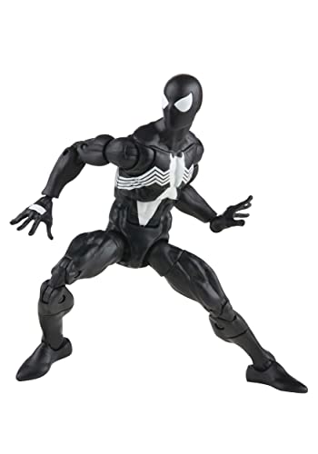 Spider-Man Marvel Legends Series 6-inch Symbiote Action Figure Toy, includes 4 Accessories: 4 Alternate Hands