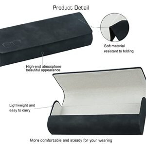 VisionGlobal Hard Shell Eyeglass Case for Eyeglasses and Sunglasses for Men/Women and Kids