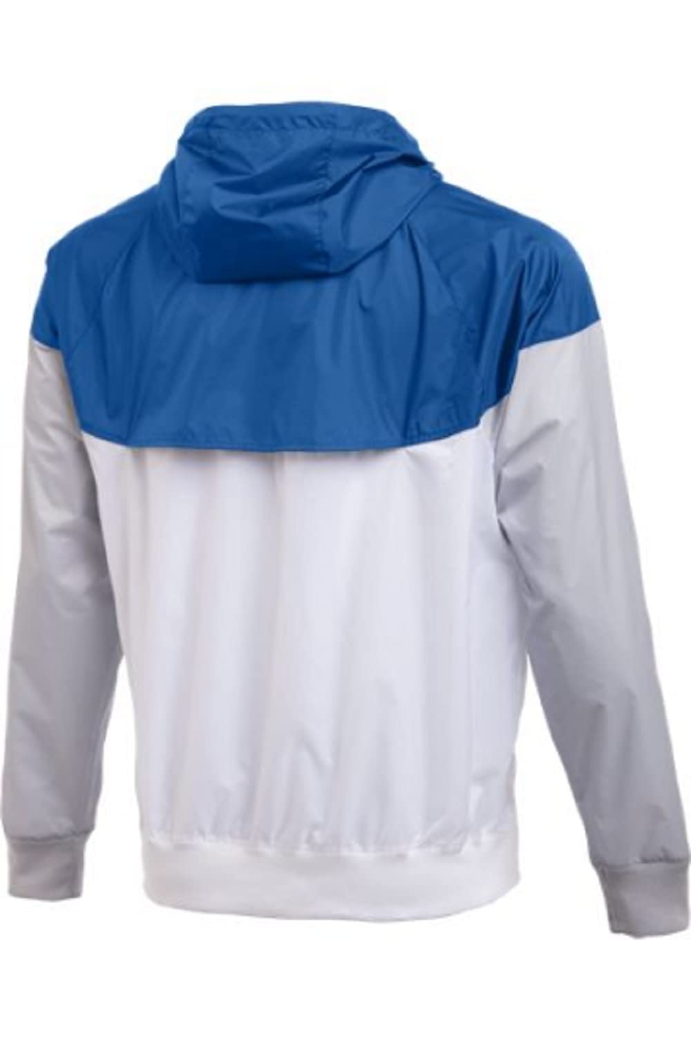 Nike Sportswear Windrunner Hooded Windbreaker Men's Jacket (Royal/White, L)