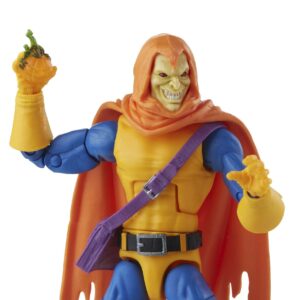 Spider-Man Marvel Legends Series 6-inch Hobgoblin Action Figure Toy, Toy Biz Inspired Design, includes 3 Accessories: Glider, Pumpkin Bomb, Satchel