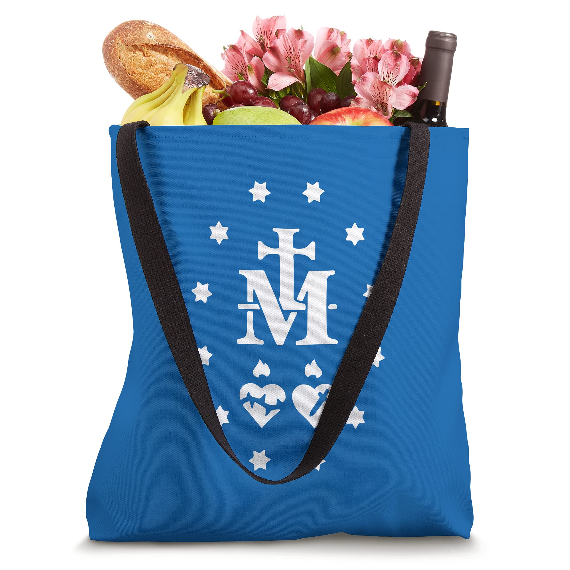 Miraculous Medal Marian Consecration Mary Catholic Tote Bag