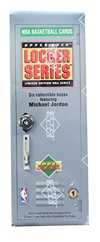 NBA 1991-92 Upper Deck Basketball Sealed Michael Jordan Locker Box | 7 Packs