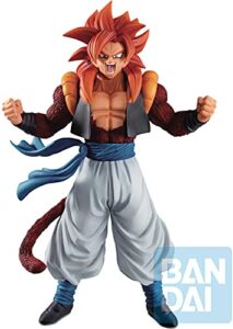 ichibansho figure - dragon ball gt - super saiyan 4 gogeta (vs omnibus super), bandai spirits collectible statue