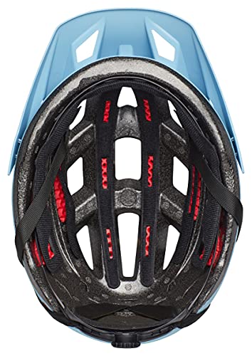 Schwinn Halcyon ERT Bike Helmet for Youth Boys Girls, Ages 8 to 14, Can Fit Head Circumference 54-58 cm, 19 Vents, Removeable Visor, Adjustable Fit, Medium Blue