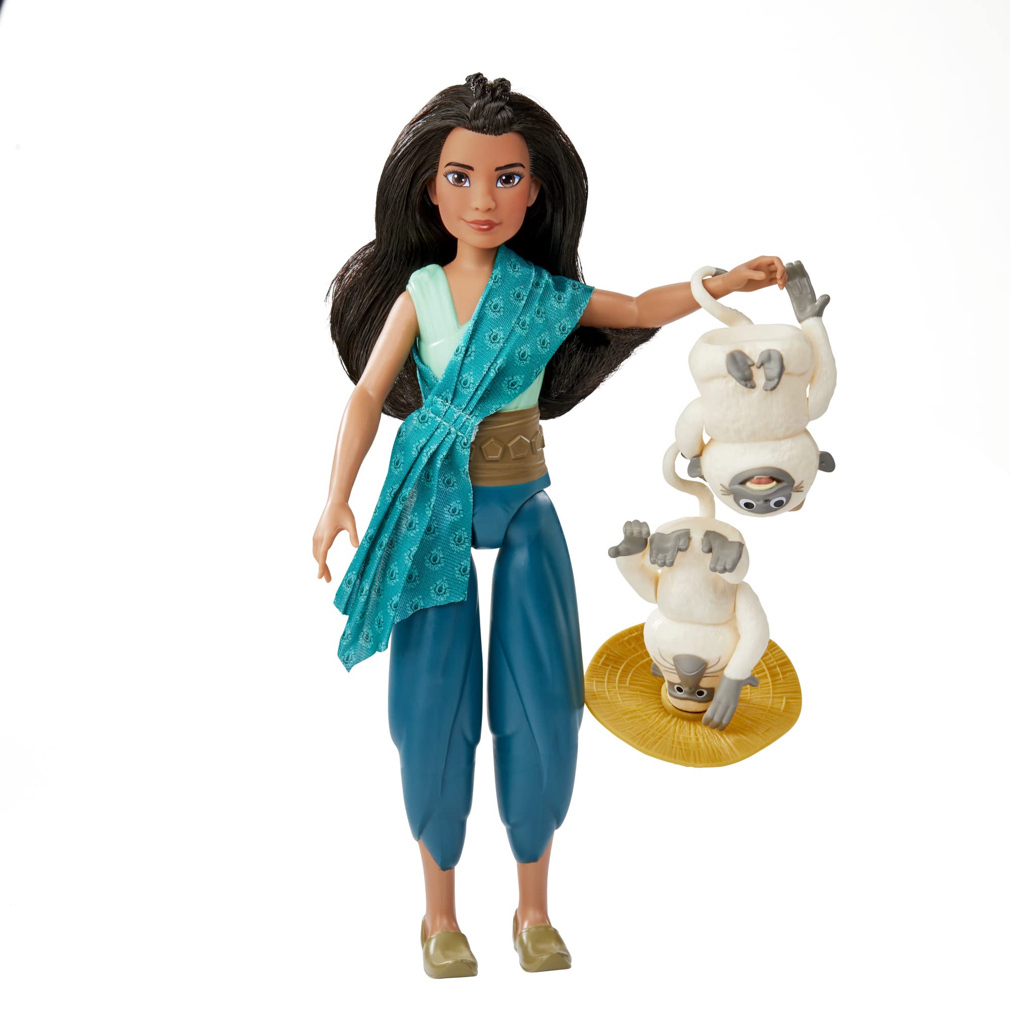 Disney Princess Raya and The Last Dragon, Raya, Ongis, and NOI Pack, Fashion Doll Clothes and Accessories, Toy for Kids 3 and Up