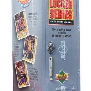 NBA 1991-92 Upper Deck Basketball Sealed Michael Jordan Locker Box | 7 Packs