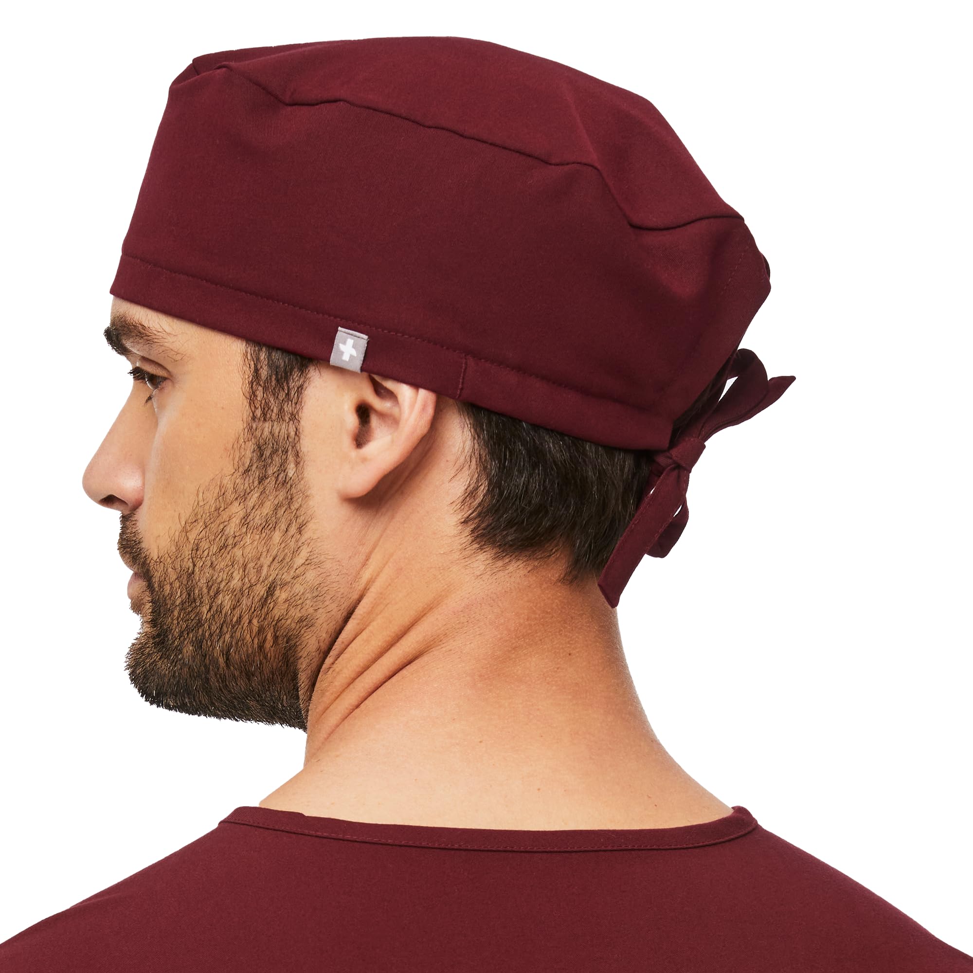 FIGS Unisex Modern Classic Scrub Cap - Burgundy, One Size