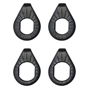 aleoed 4 pieces bicycle hub safety washer m8 and m10, front rear wheel retaining clip hook for mountain road bike mtb