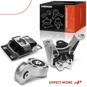 A-Premium 3PCS Engine Motor Mount Transmission Mount and Torque Strut Mount Kit Compatible with Ford Focus 2008 2009 2010 2011, Automatic Transmission, Replace# 8S4Z6068A, 5S4Z6038CB