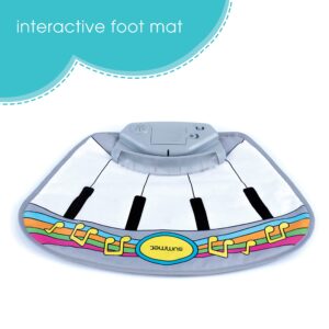 Summer Infant 3-in-1 Sit 'N Play Potty Training Toilet, Features Interactive Musical Foot Mat, Removable Pot and Splash Guard, Gray/Blue