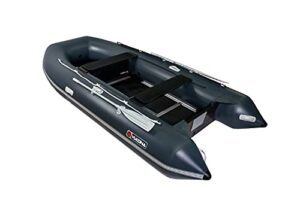 yukona inflatable boat 310 ts grey