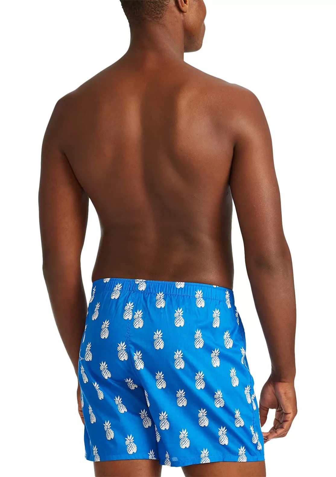 Polo Ralph Lauren Men`s Woven Boxers (Blue(L108SR-AVTD)/White, Small)