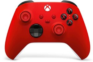 xbox wireless controller – pulse red (renewed)