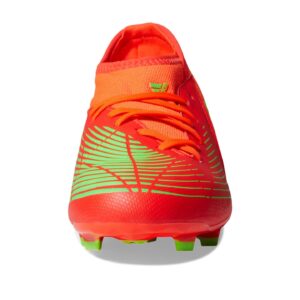 adidas Unisex-Child Edge.3 Predator Firm Ground Solar Red/Solar Green/Black 3.5 Big Kid