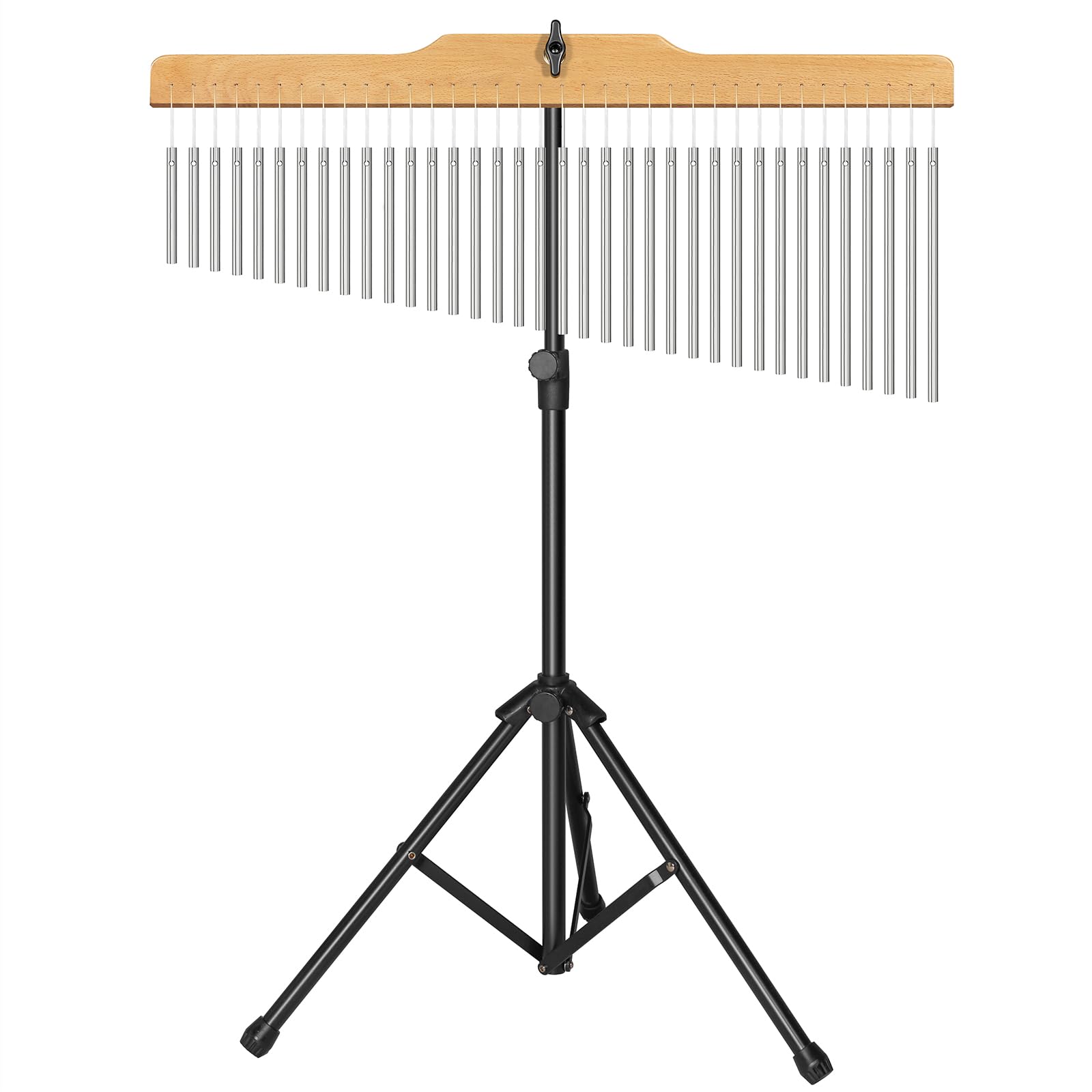 MUSCELL 36-Bar Chimes Percussion Music Instruments with Mounting Stand