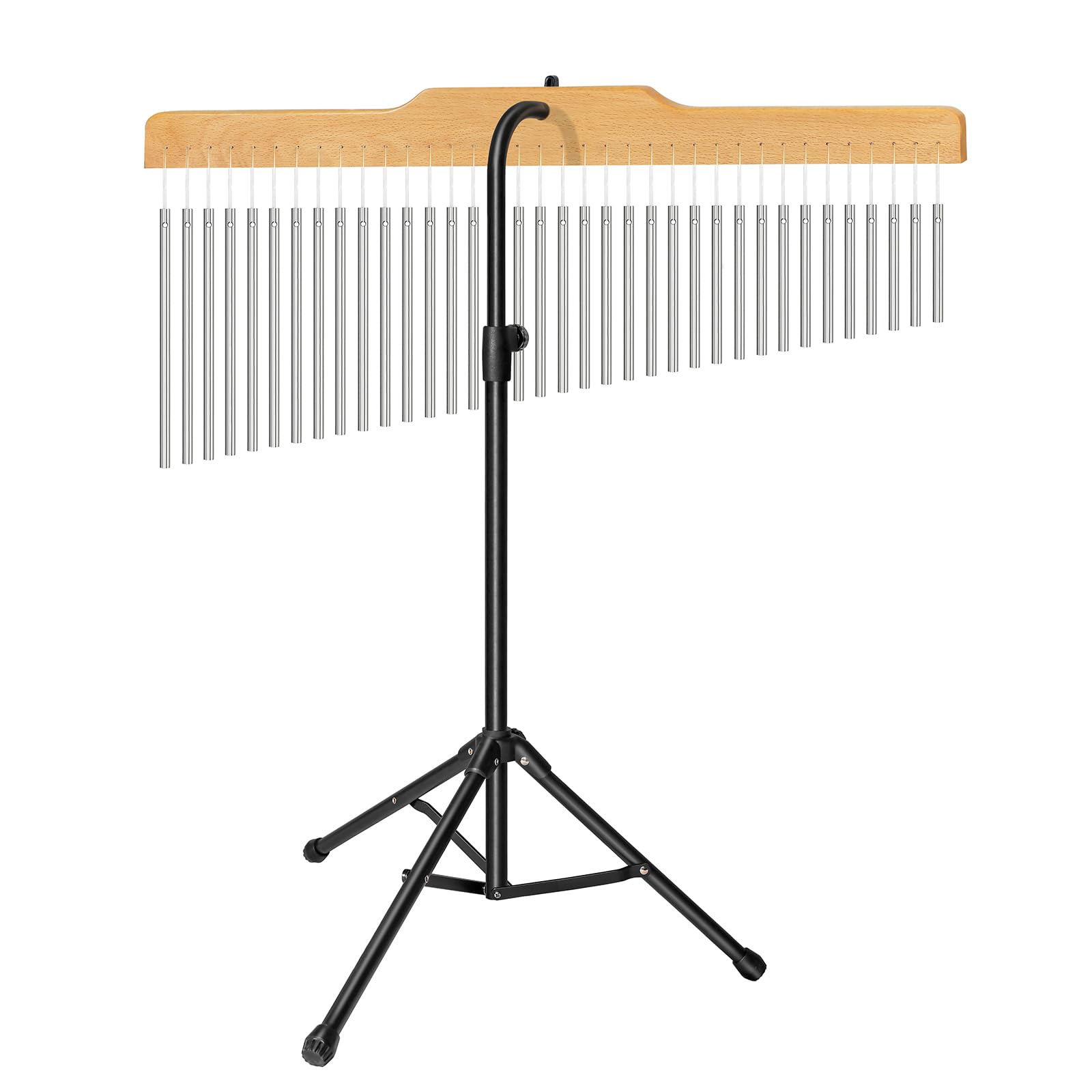 MUSCELL 36-Bar Chimes Percussion Music Instruments with Mounting Stand