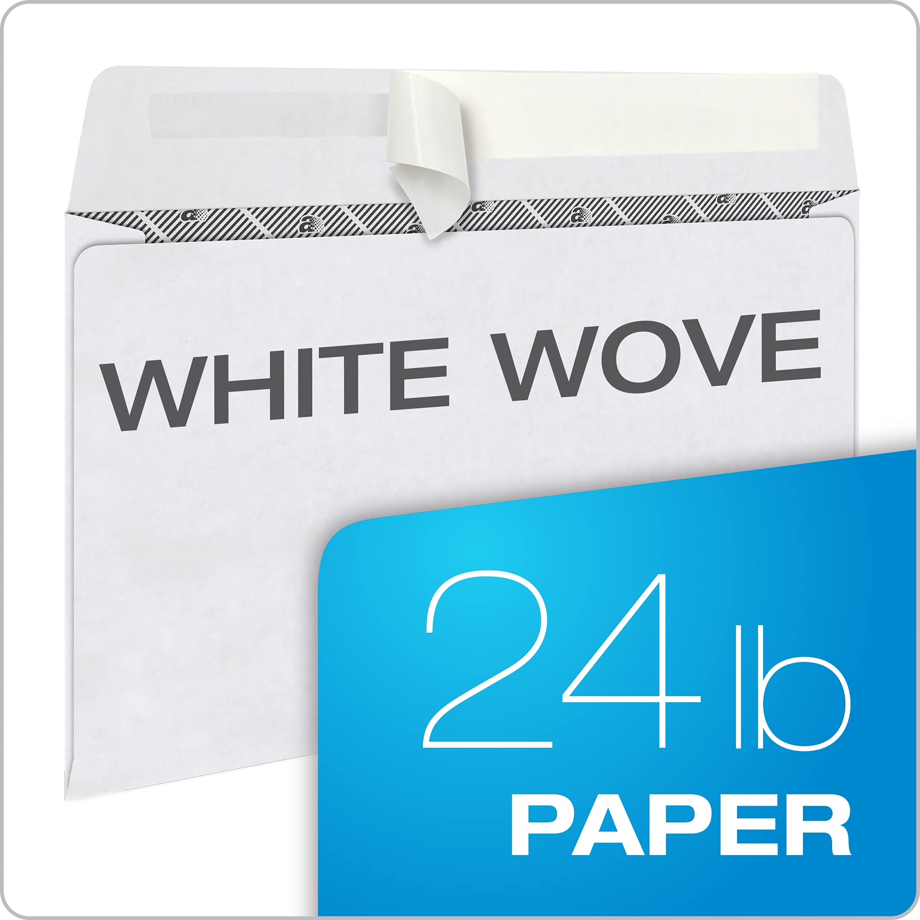 Adams 1099 Self Seal Double Window Security Tinted Envelopes, for 1099 Forms, 2-Up, Peel and Seal Closure, 5-5/8"" x 9"", 50 per Pack (TXA1099PS-2)