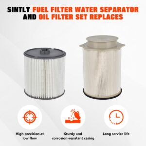 6.7L Cummins Fuel Filter Water Separator Kit Compatible with 2019-2024 Dodge Ram 2500 3500 4500 5500 6.7 Turbo Diesel Engines, Replaces# 68157291AA and 68436631AA