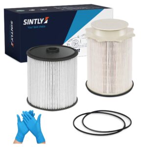 6.7l cummins fuel filter water separator kit compatible with 2019-2024 dodge ram 2500 3500 4500 5500 6.7 turbo diesel engines, replaces# 68157291aa and 68436631aa