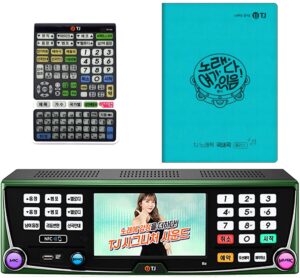 tj media b2 karaoke machinesystem 1tb + keyboard controller + song book