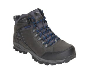 nevados glacier mid ankle hiking boots for men| water resistant, multi-terrain, solid & durable design traction outsole contoured insole