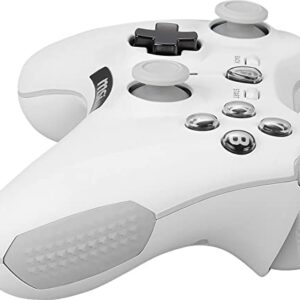 MSI Force GC30V2 White Wireless Gaming Controller, Dual Vibration Motors, Dual Connection Modes, Interchangable D-Pads, Compatible with PC & Android