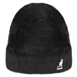 Kangol Furgora Cuff Beanie for Women and Men, One Size Fits All, Black