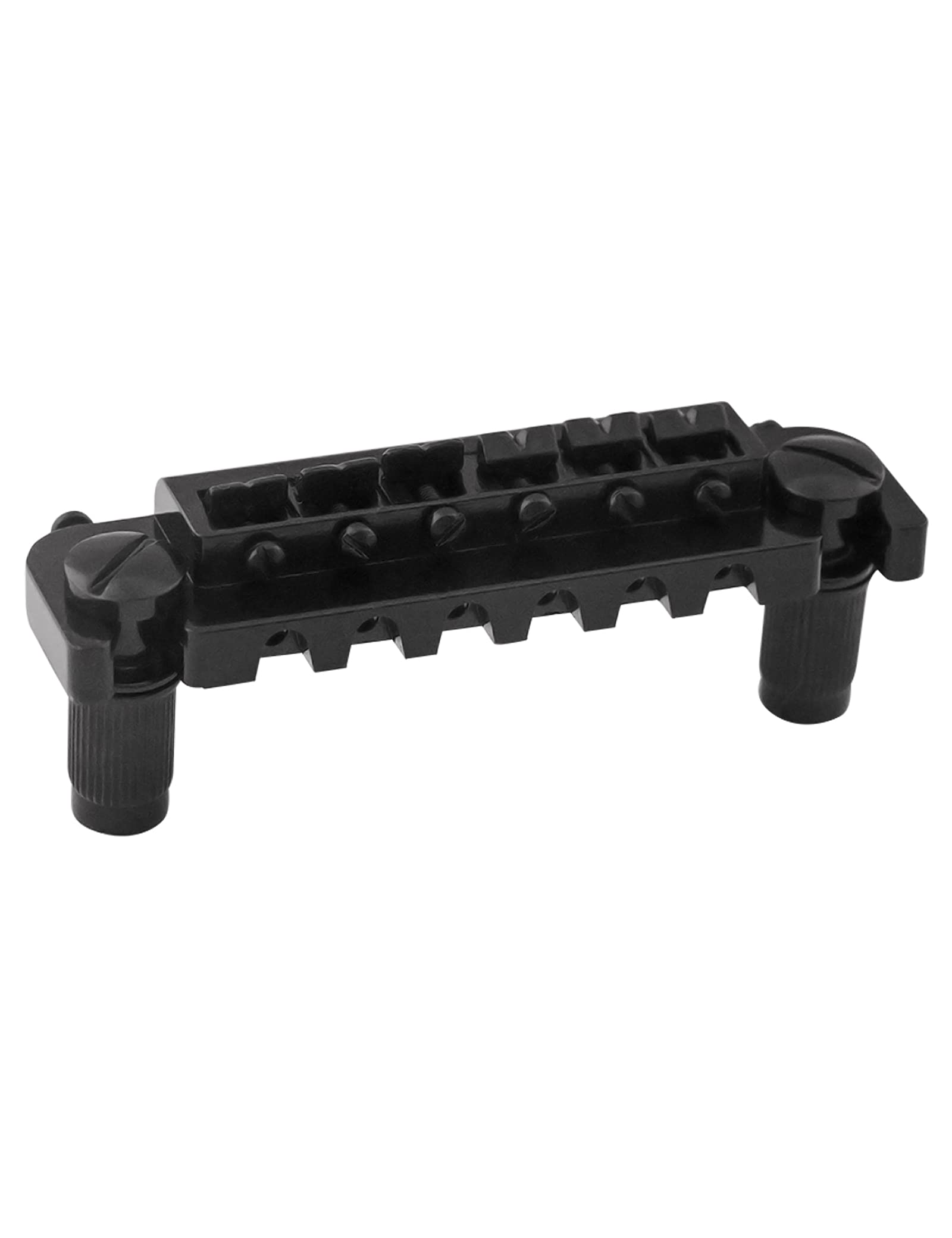 Bogart Adjustable Wraparound Guitar Bridge Combined bridge Tailpiece Compatible with Les Paul LP SG Style Electric Guitar Black. LYBM 004-Black