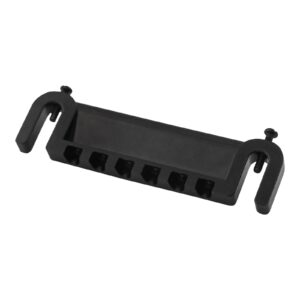 Bogart Adjustable Wraparound Guitar Bridge Combined bridge Tailpiece Compatible with Les Paul LP SG Style Electric Guitar Black. LYBM 004-Black