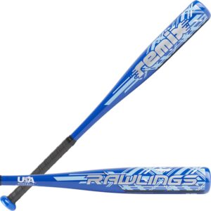 rawlings | remix t-ball bat | usa | -12 | blue | 24"