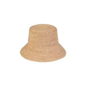 lack of color women's the inca bucket hat (natural, small (55 cm))