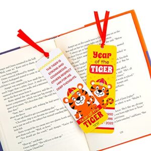 fun express 2024 chinese new year of the tiger bookmarks