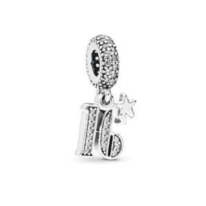 minijewelry sweet 16th birthday celebration charm compatible with pandora bracelets women anniversary wife daughter sister friends family christmas