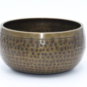 Tibetan Hand Hammered LINGAM Singing Bowl Set- For Meditation, Yoga, Sound Therapy, Spiritual Healing, Prayer, Mind and Body Relaxation