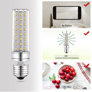 LDSZM LED Corn Light Bulb 120W Equivalent 1400 Lumen 6000K Cool Daylight 16W E26/E27 Base Non-dimmable Ceiling Fan Corn Lighting for Home Garage Warehouse Indoor LED Corn Bulbs 4 Pack