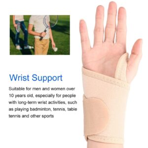 Wrist Support Brace, Carpal Tunnel Wrist Brace for Men and Women, Soft Elastic Wrist Protective Support Strap for Fitness, Sports, Tendonitis Pain Relief, Arthritis, Injury Recovery