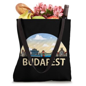 Budapest Skyline Hungary Europe Tote Bag