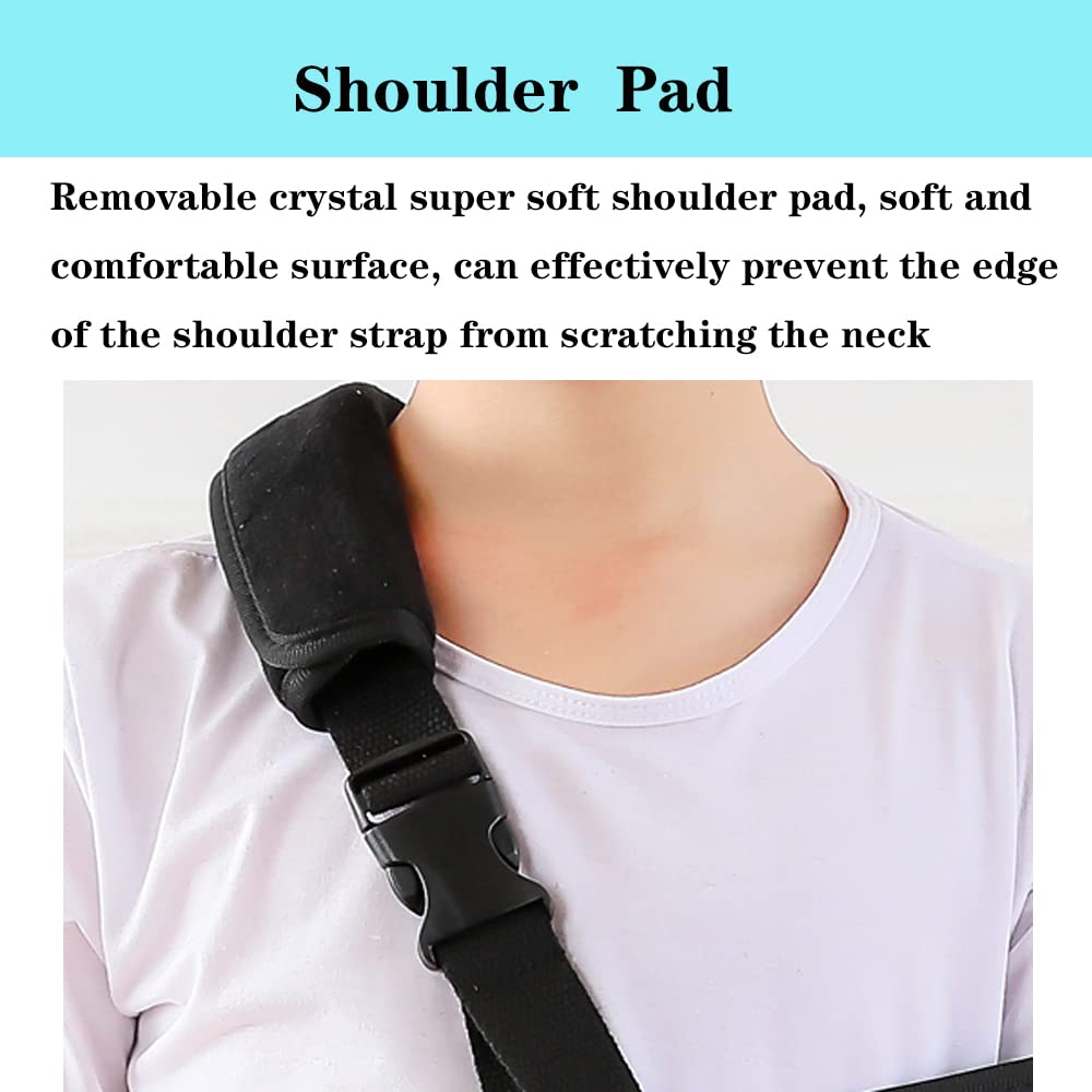 Ledhlth Butterfly Arm Sling for Women Fashionable Colorful Ladies Sling Elegant Youth Sling Adult Brace Support Immobilizer for Shoulder Elbow Shoulder Wrist Injury Right Left (Butterfly, Adults L)