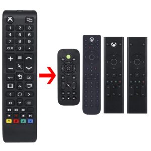 replacement remote control ufx001 fit for xbox one, xbox one s/x pdp gaming multipurpose media remote control