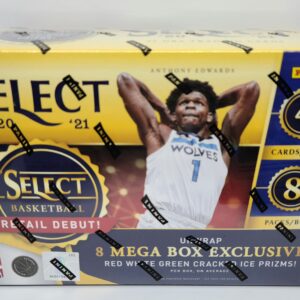 2020-21 Panini Select NBA Basketball Retail Mega Box