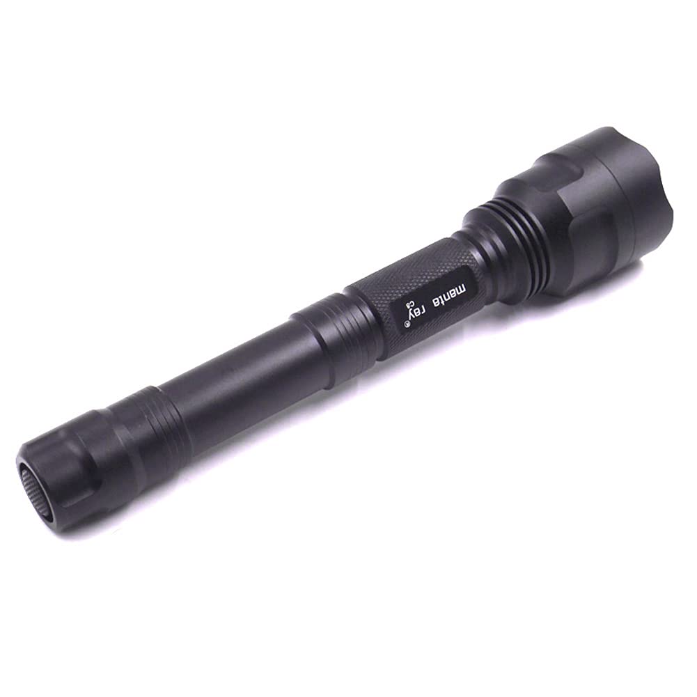 WKDUN C8 365nm 5W UV Flashlight Torch in Leak Detection, Forensics, Law Enforcement, Coating Inspection, Fugitive Glue, Curing, Special Effects, Urine Displays, Exhibits and More Long Version