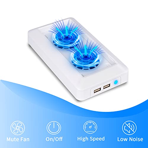 Console Cooling Fan Compatible for Xbox Series S USB External Cooler Turbo Temperature Control Fan Console Cooling System for Xbox Series S [Xbox_Series_x]…