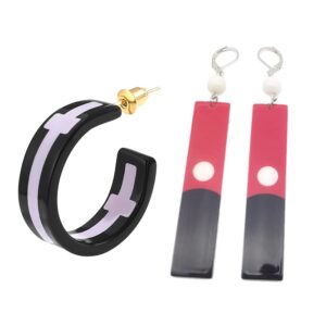 rjzming izana earrings tokyo revengers and takashi mitsuya earring tokyo revengers cosplay costume acrylic alloy earrings, small