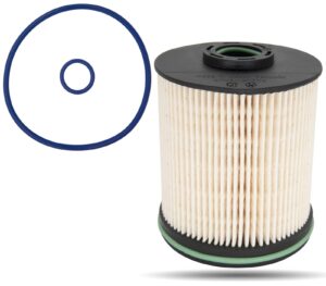 tp1015 fuel filter for 6.6l duramax diesel, compatible for 2014-2018 chevy cruze diesel fuel filter, for 2017-2021 chevrolet silverado/gmc sierra 2500hd 3500hd replace# 23304096 22937279 23456595