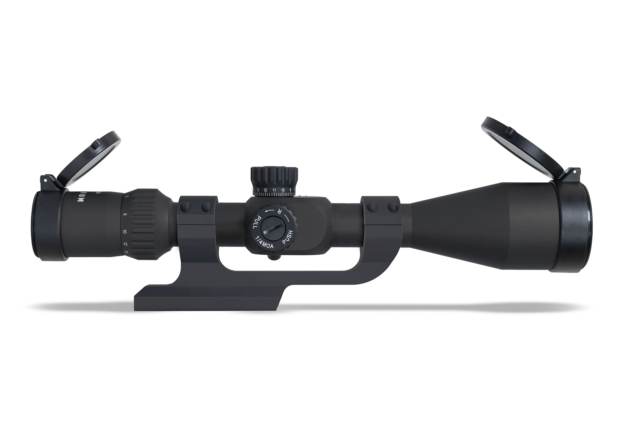 Monstrum G3 4-16x50 First Focal Plane FFP Rifle Scope with Illuminated MOA Reticle | ME308 Extended Series Offset Scope Mount | Bundle